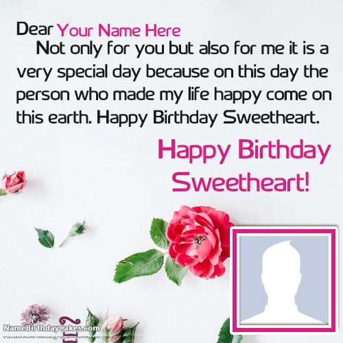 Happy Birthday Wishes For Girlfriend With Name And Photo Happy Birthday Wishes For Girlfriend With Name And Photo
