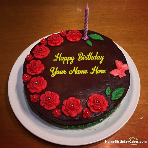 Candle Cake Birthday Wishes For Sister With Name