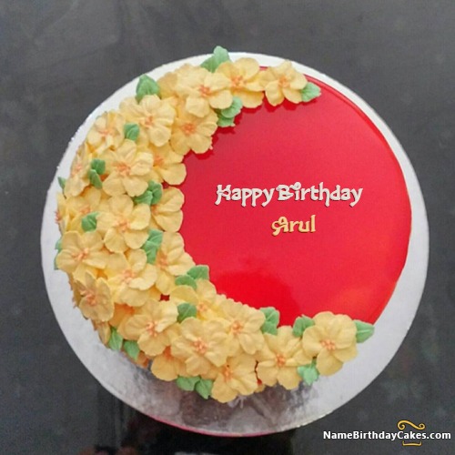 Happy Birthday Arul Cakes, Cards, Wishes