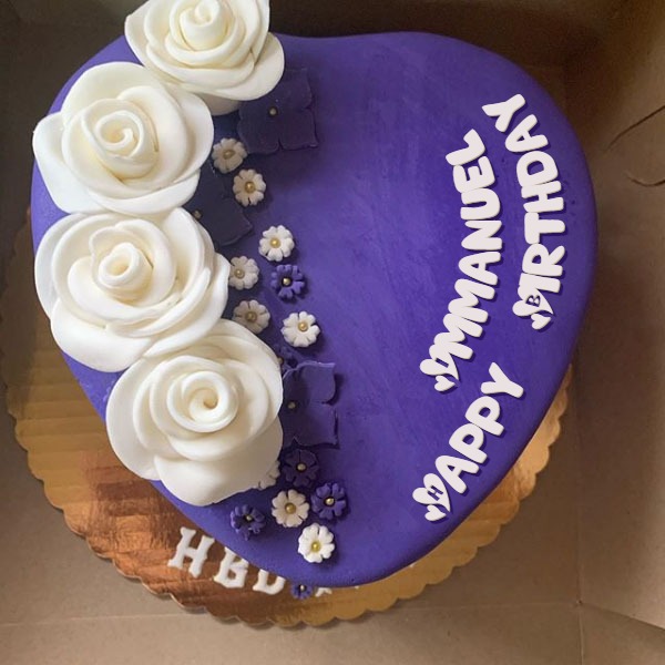 Happy Birthday Immanuel Cakes, Cards, Wishes