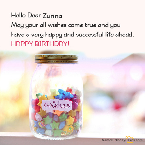 Happy Birthday Zurina Cakes, Cards, Wishes